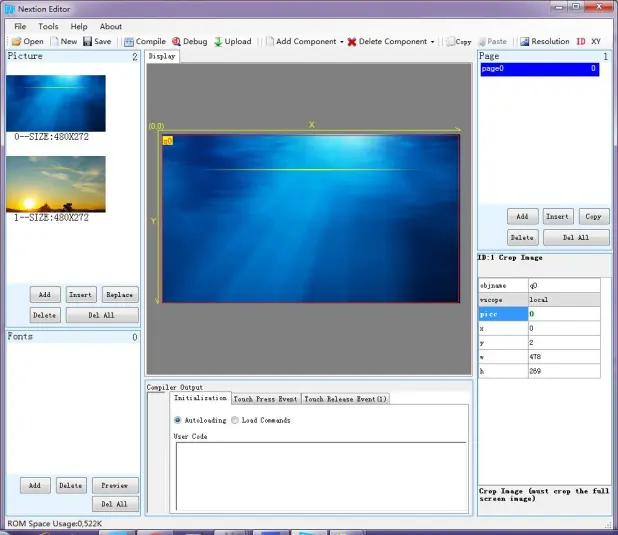 NEXTION USER GUIDE2: AN ENTRY APPLICATION OF PROGRESS BAR, PICTURE AND ...